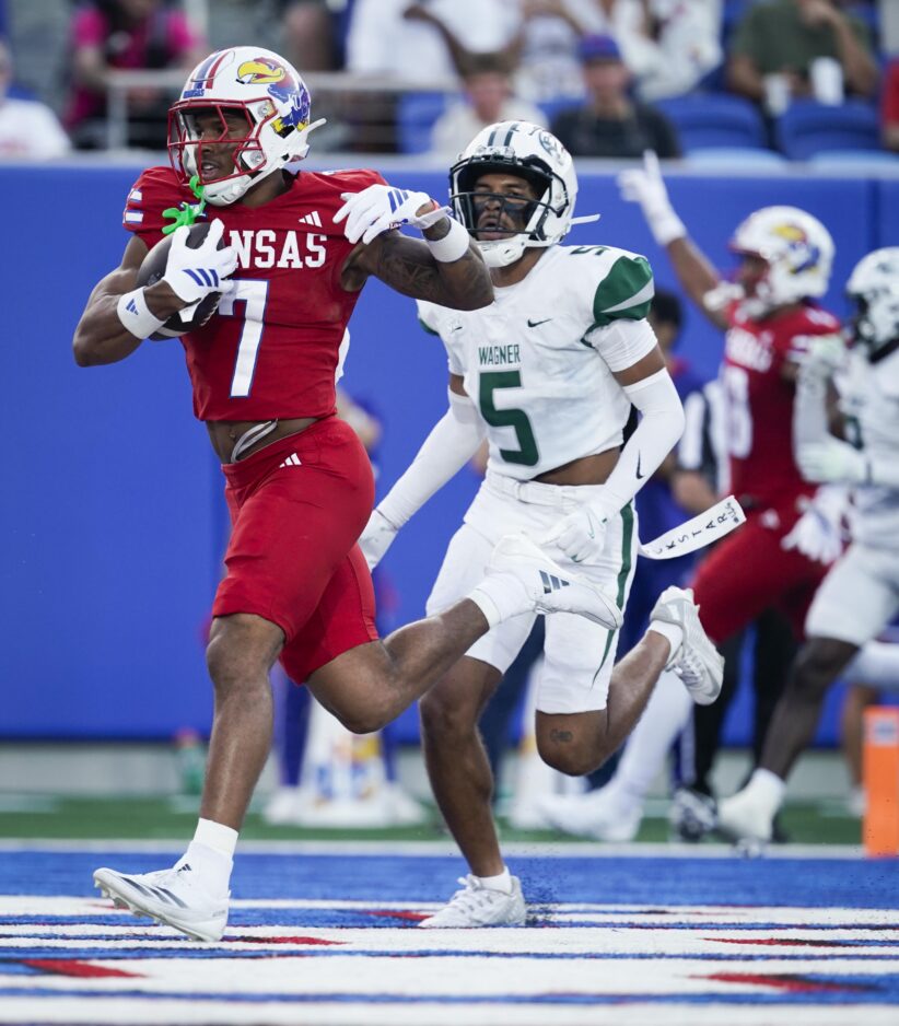 Photo Gallery: Kansas football beats Wagner 46-7 - KU Sports